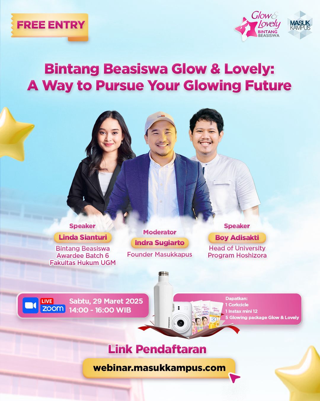 Detail Event Bintang Beasiswa Glow & Lovely: A Way to Pursue Your Glowing Future | Event Masuk ...